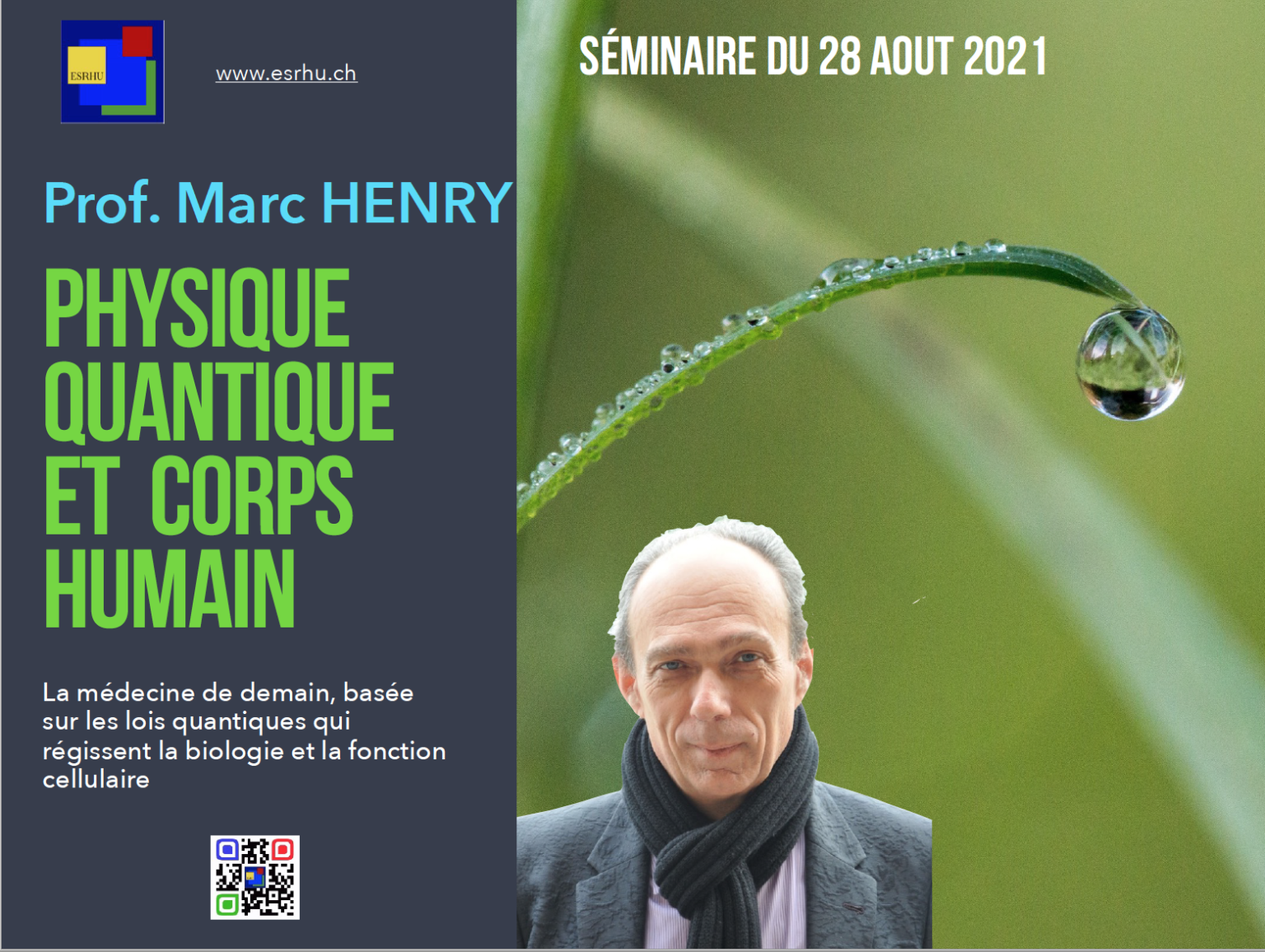 archivé – Séminaire avec le Professeur Marc Henry: Physique quantique ...